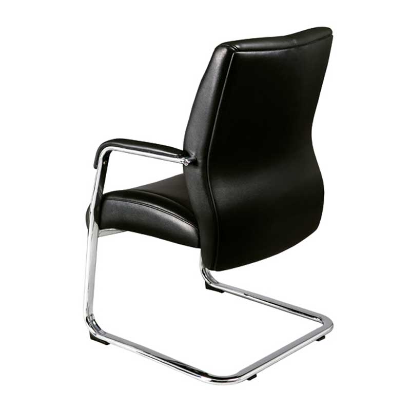 SILLA DE VISITA MODELO ZAID BAJO NEGRO | Ofitodo