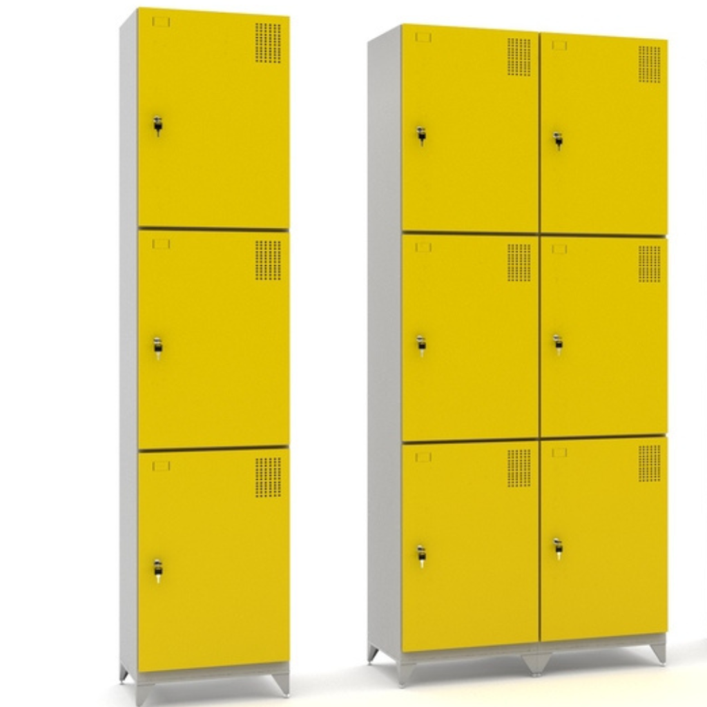 LOCKER METÁLICO DE 3 PUERTAS SUN - Ofitodo