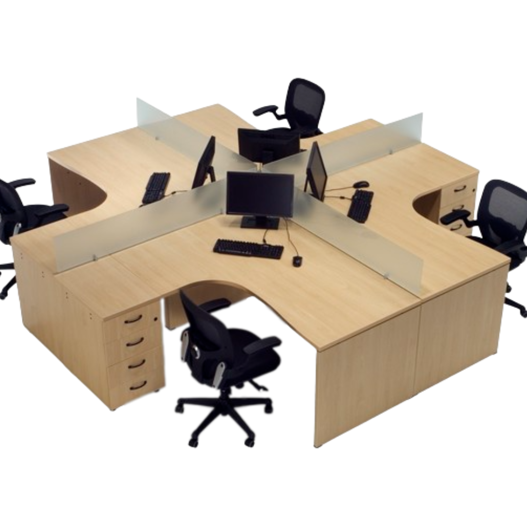 ESTACIÓN DE TRABAJO PARA 4 PERSONAS | Ofitodo